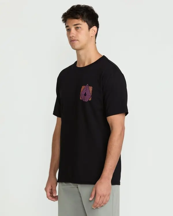 Volcom Plated Short Sleeve Tee - Black