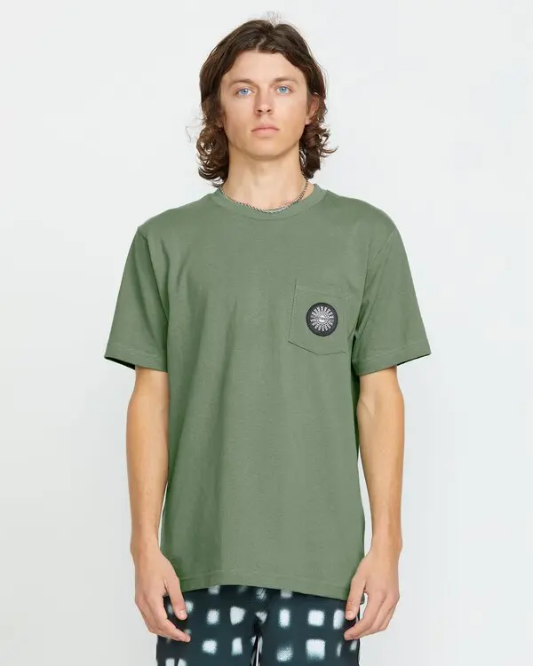 Volcom Woven Label Pocket Tee