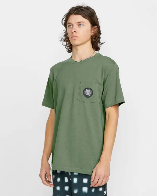 Volcom Woven Label Pocket Tee