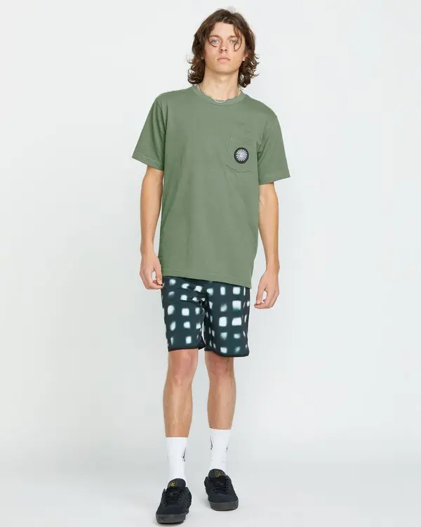 Volcom Woven Label Pocket Tee