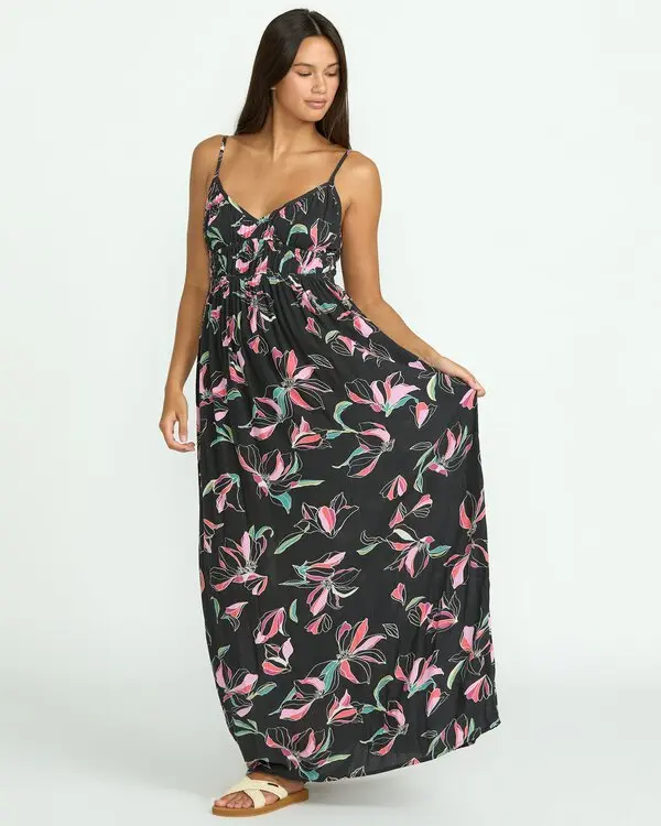 Volcom Dream In Bloom Maxi Dress