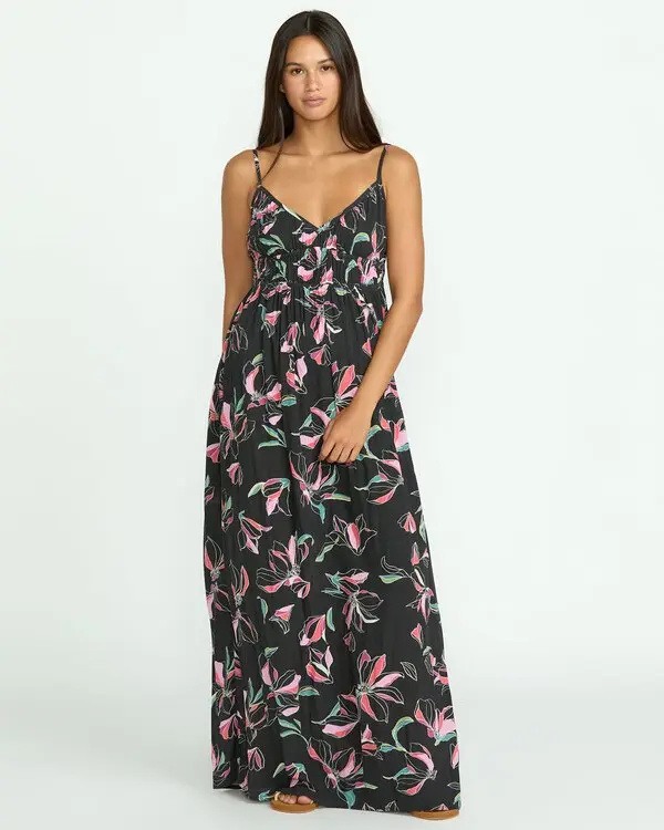Volcom Dream In Bloom Maxi Dress