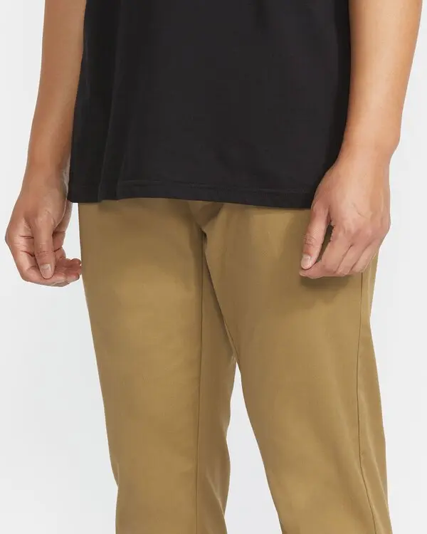 Volcom Frickin Slim Joggers - Dark Khaki
