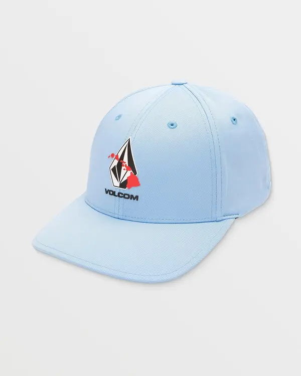 Volcom Stone Chain Dry Flexfit Cap - Carolina Blue