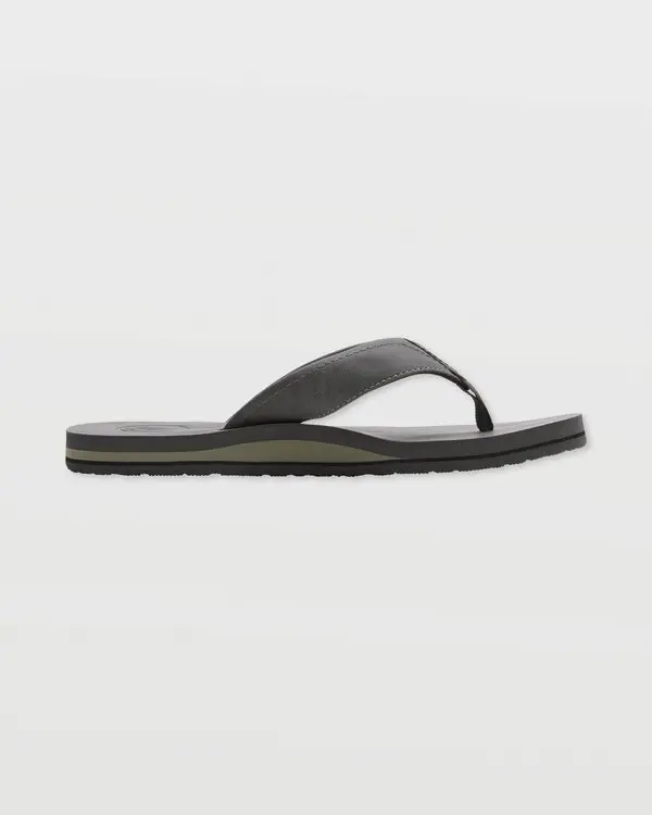 Volcom Victor Sandals Lx - Grey Vintage