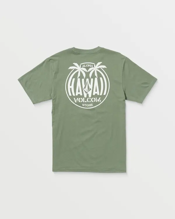 Volcom Holoholo Short Sleeve Tee - Light Olive