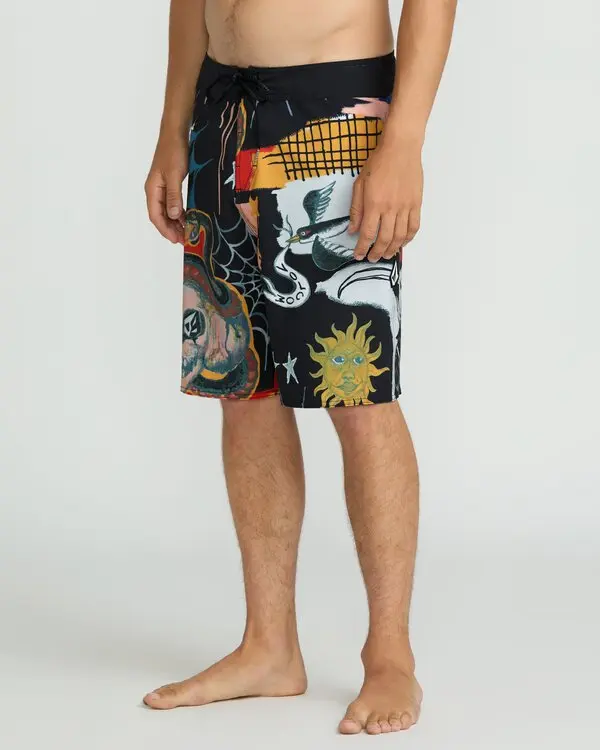 Volcom Featured Artist Seth Conboy Mod Board Shorts