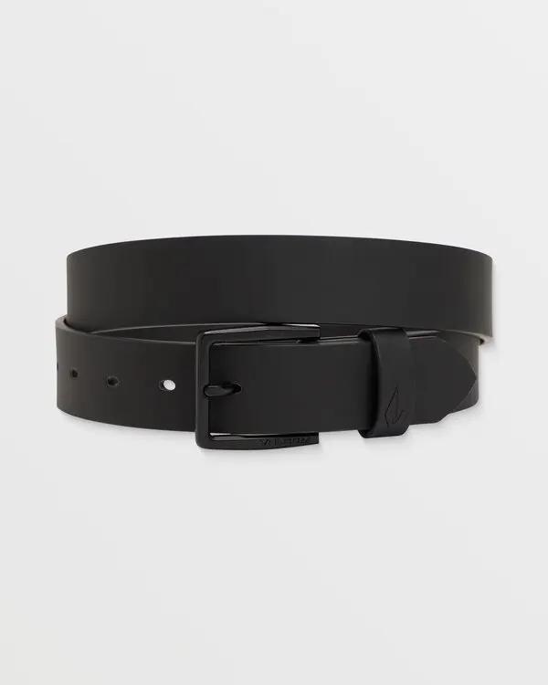 Volcom Flat Bar Pu Belt - Black