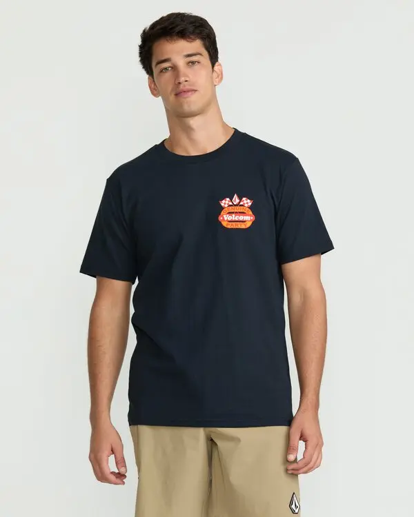 Volcom Fifth Gear Short Sleeve Tee - Navy