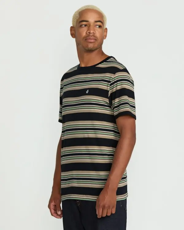 Volcom Parotic Crew Short Sleeve Tee - Black