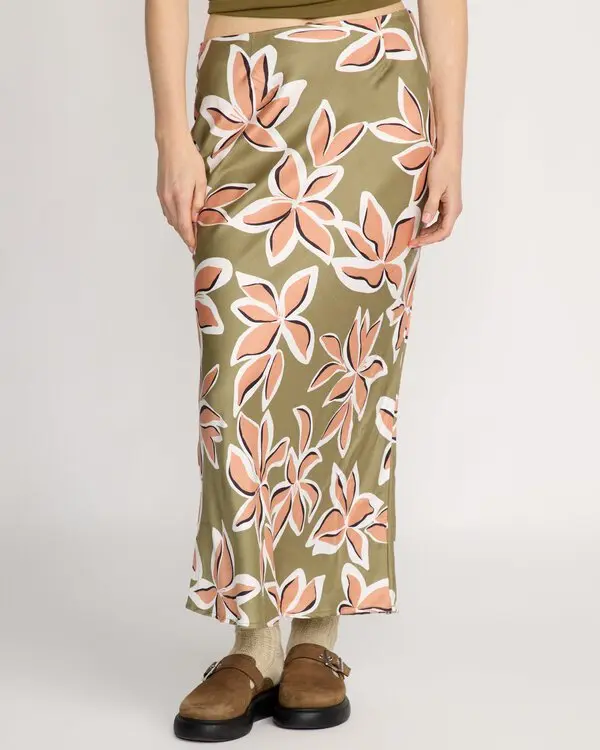 Volcom Psychonic Midi Skirt