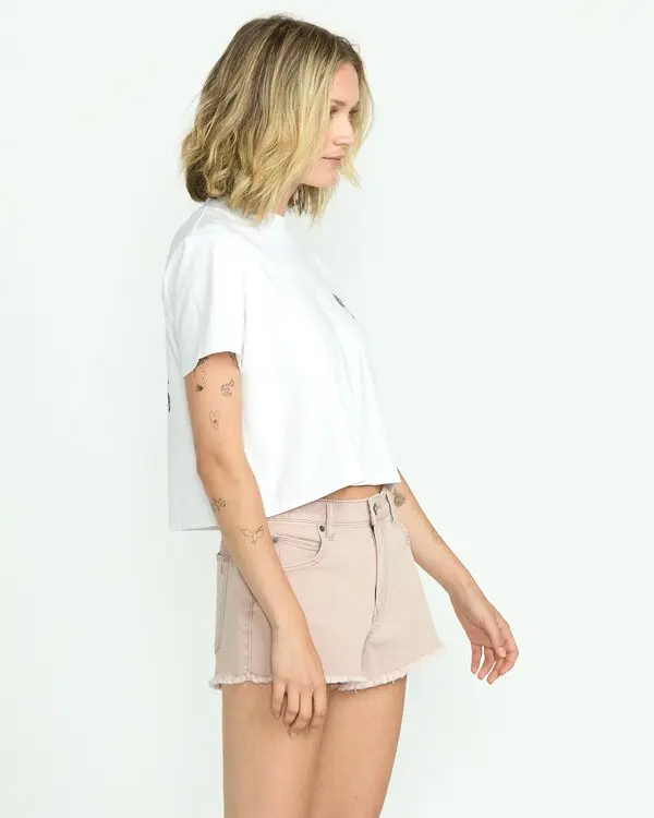 Volcom 1991 D Denim Shorts - Stone