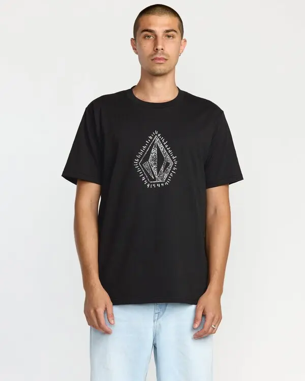 Volcom Stone Lore Short Sleeve Tee - Black