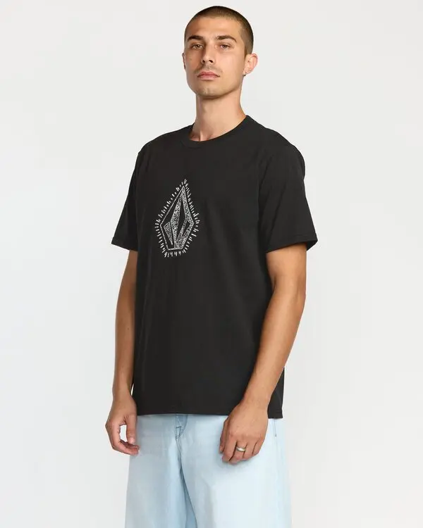 Volcom Stone Lore Short Sleeve Tee - Black