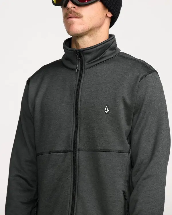Volcom Snowbound Fleece Full Zip - Black