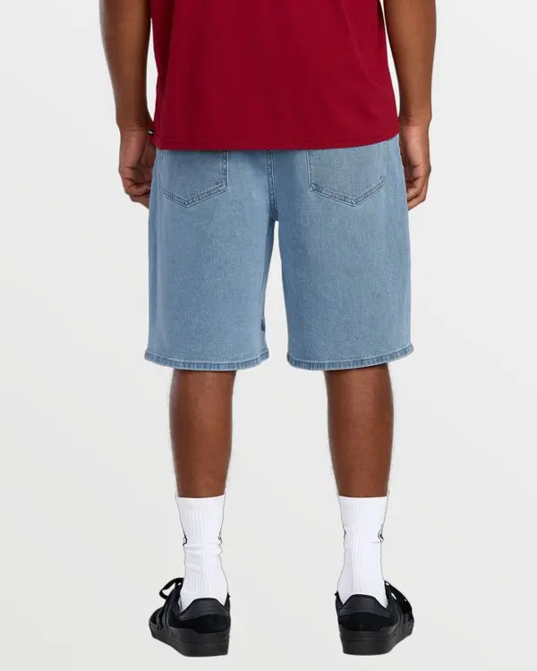 Volcom Billow Denim Shorts - Blueprint