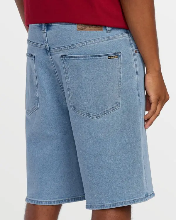 Volcom Billow Denim Shorts - Blueprint