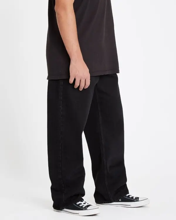 Volcom Billow Denim Pants - Black