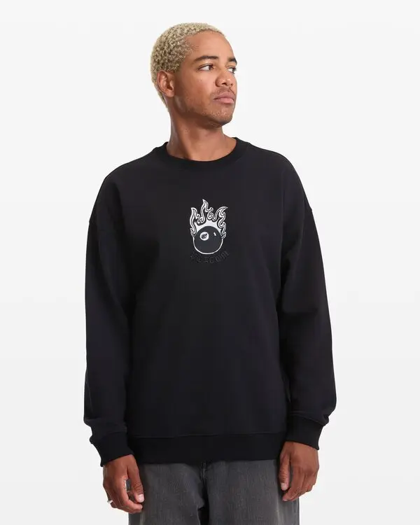 Volcom Featured Artist Seth Conboy Crewneck - Black