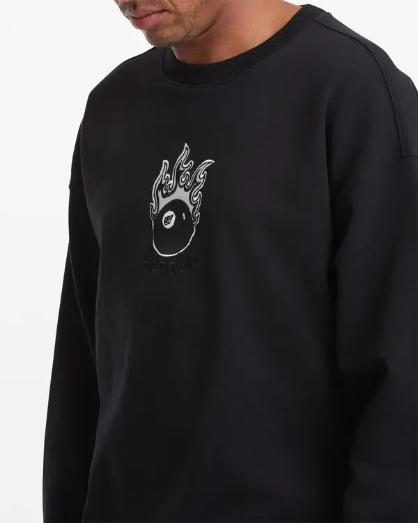Volcom Featured Artist Seth Conboy Crewneck - Black