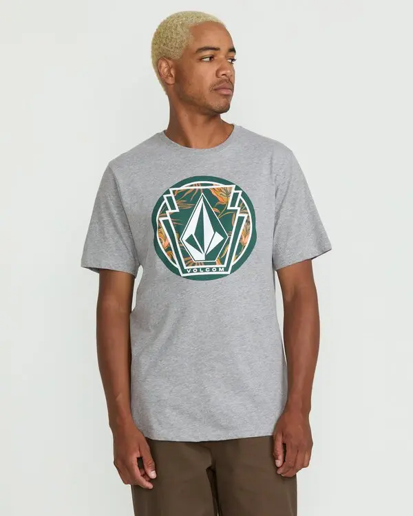 Volcom Melting Short Sleeve Tee - Heather Grey