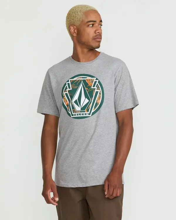 Volcom Melting Short Sleeve Tee - Heather Grey