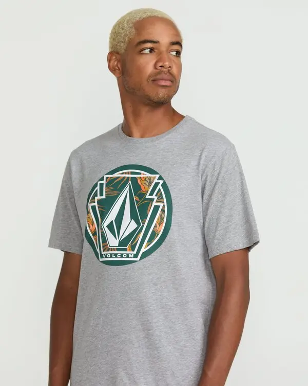 Volcom Melting Short Sleeve Tee - Heather Grey