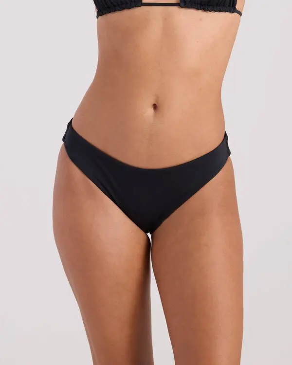 Volcom Simply Seamless Hipster Bikini Bottom - Black