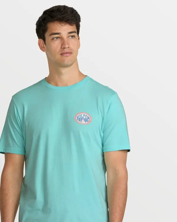 Volcom Solarized Short Sleeve Tee - Poolside