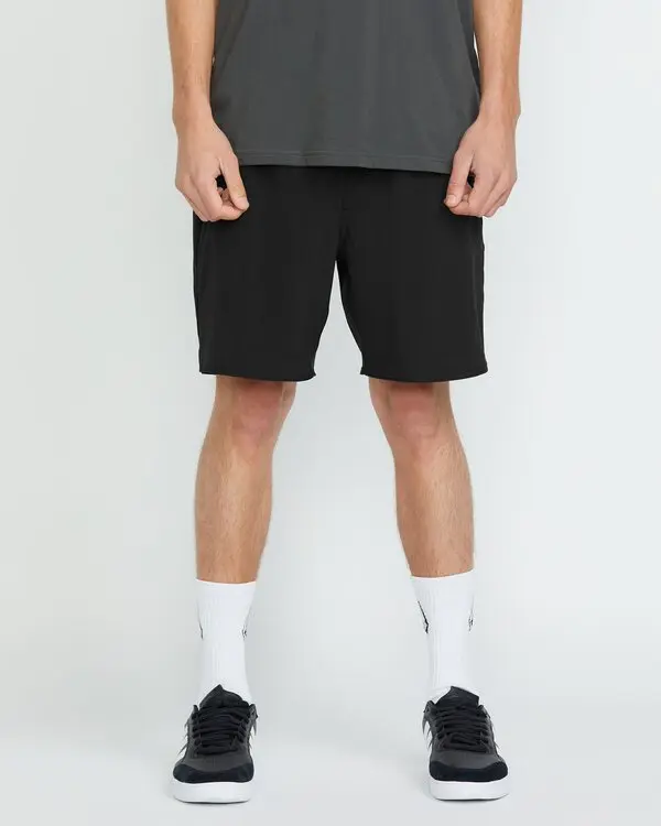 Volcom Elastic Waist Shorts - Black