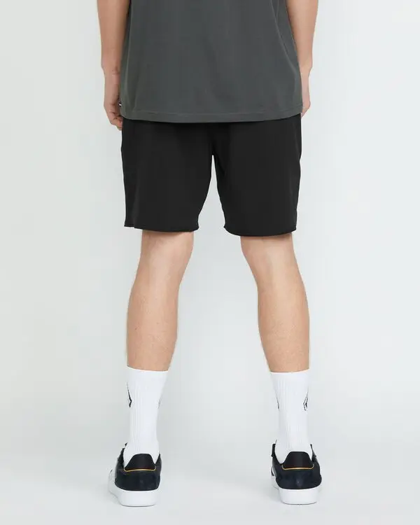 Volcom Elastic Waist Shorts - Black