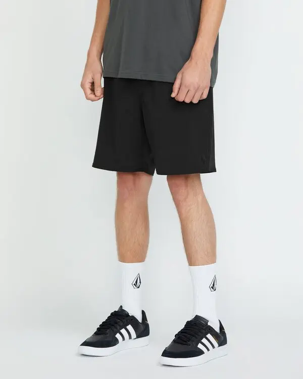 Volcom Elastic Waist Shorts - Black