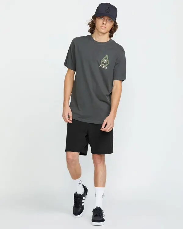 Volcom Elastic Waist Shorts - Black