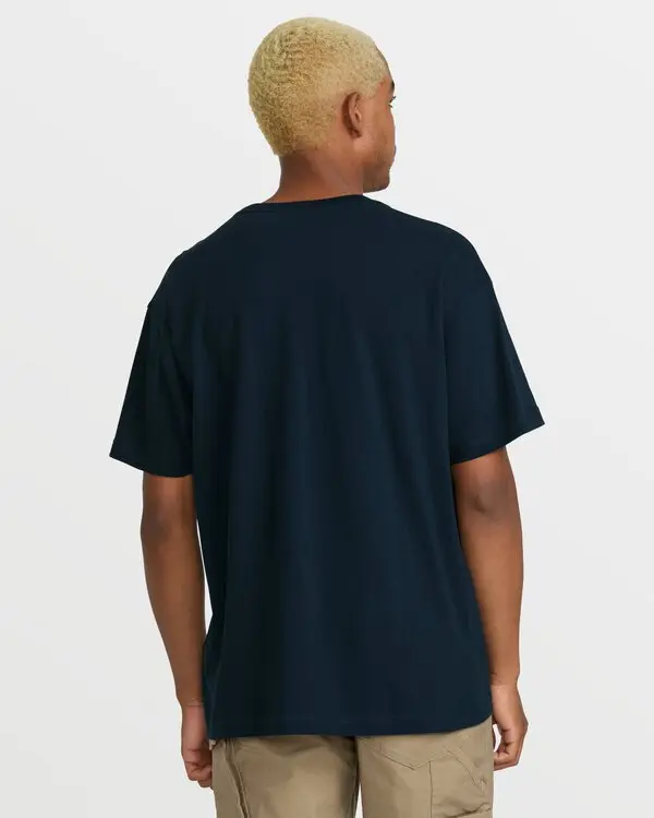 Volcom Workwear Certifico Short Sleeve Tee - Navy