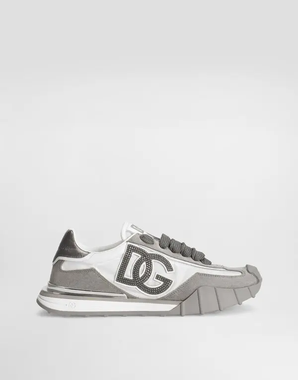 Dolce & Gabbana Dg Athletic Fabric Sneakers - White