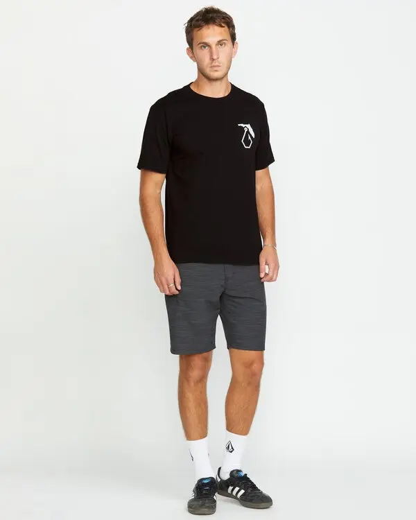 Volcom Reelin Short Sleeve Tee - Black