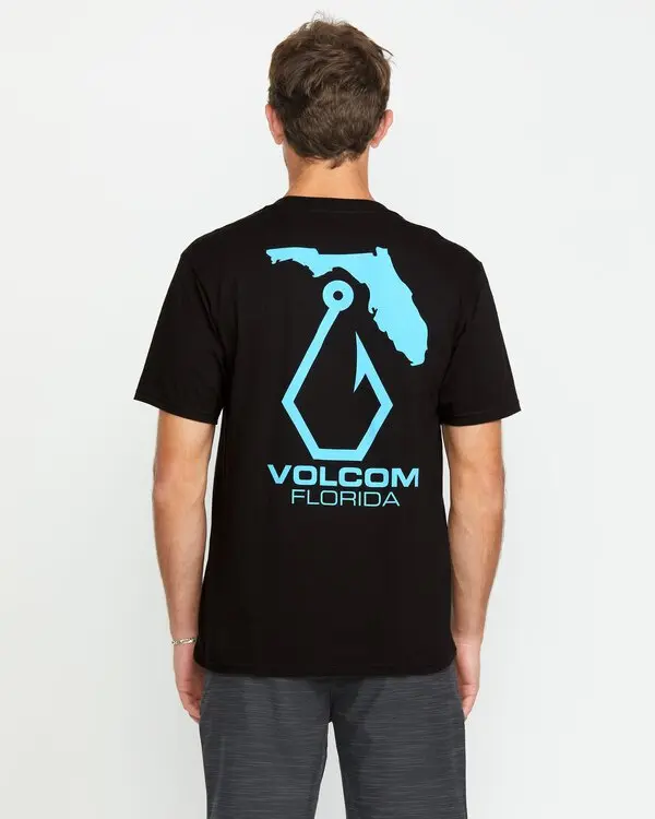 Volcom Reelin Short Sleeve Tee - Black