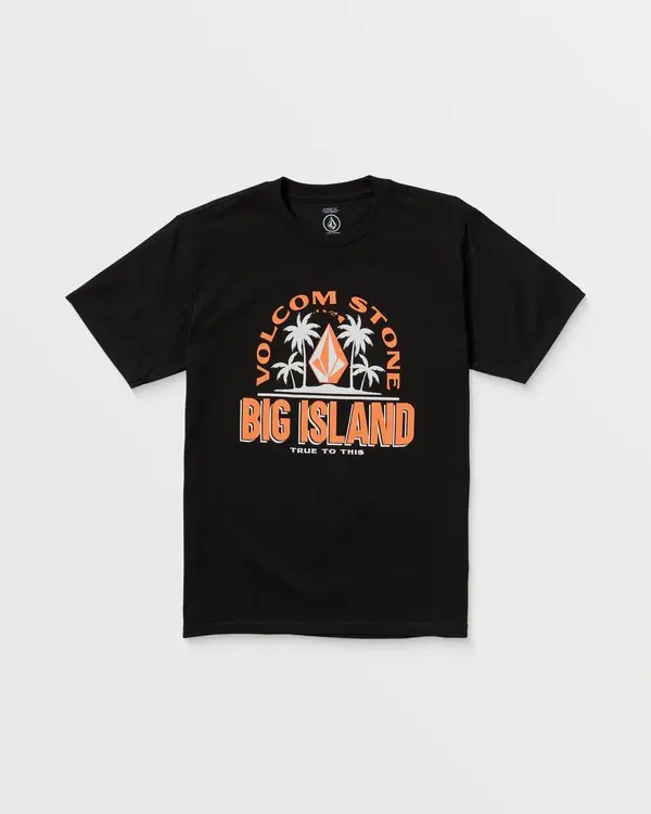 Volcom Claimed Big Island Short Sleeve Tee - Black