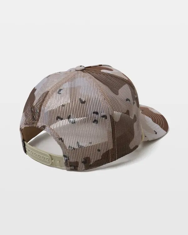 Volcom Stoney Trail Trucker Cap - Light Khaki