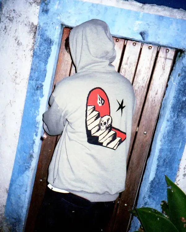 Volcom Featured Artist Seth Conboy Pullover - Heather Grey