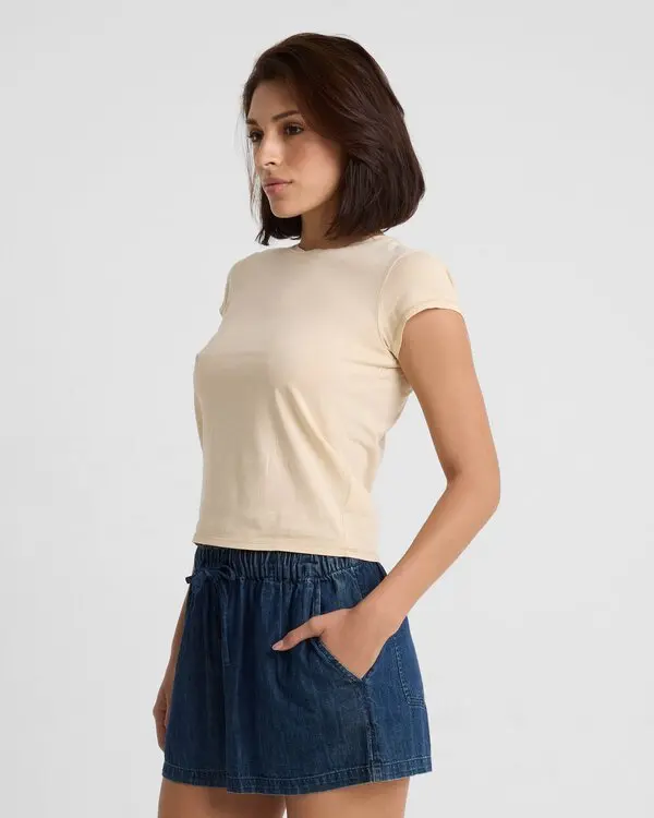 Volcom Lived In Lounge Stone Wash Short Sleeve Tee