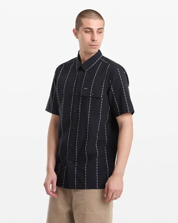 Volcom Whitworth Short Sleeve Tee - Gloss Black