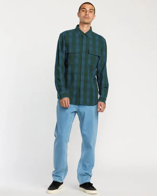 Volcom Shadowstone Flannel Long Sleeve Shirt
