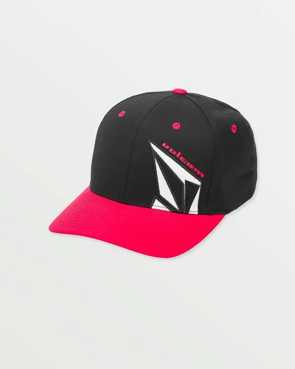 Volcom 21st Century Stone Flexfit Cap - Chili Red