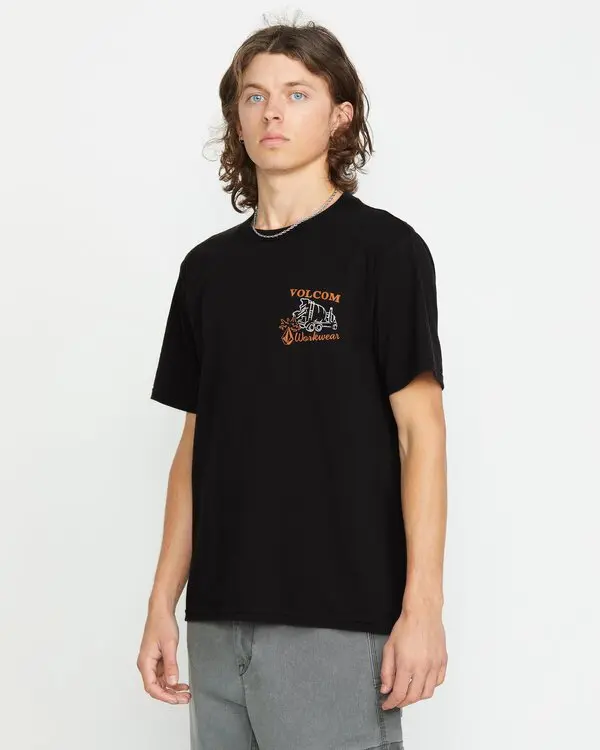 Volcom Pour Choices Short Sleeve Tee - Black