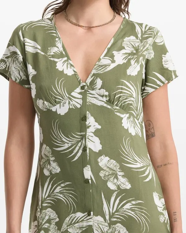 Volcom Printed Mini Dress