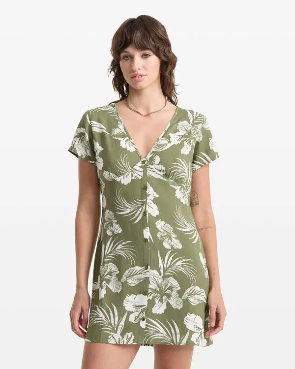 Volcom Printed Mini Dress