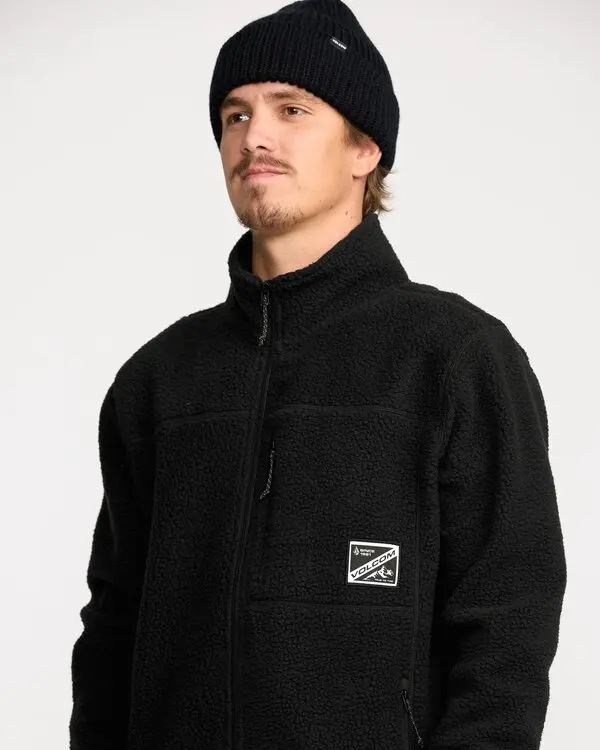 Volcom Nelson Sherpa Full Zip - Black