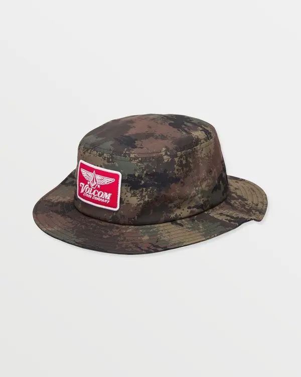 Volcom Froth Bucket Hat - Green Combo