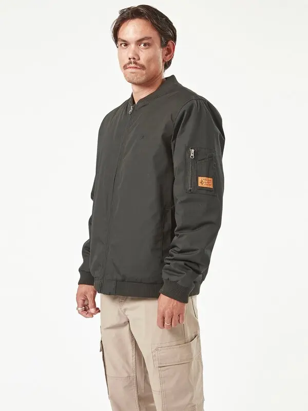 Volcom Workwear Bomber Jacket - Black